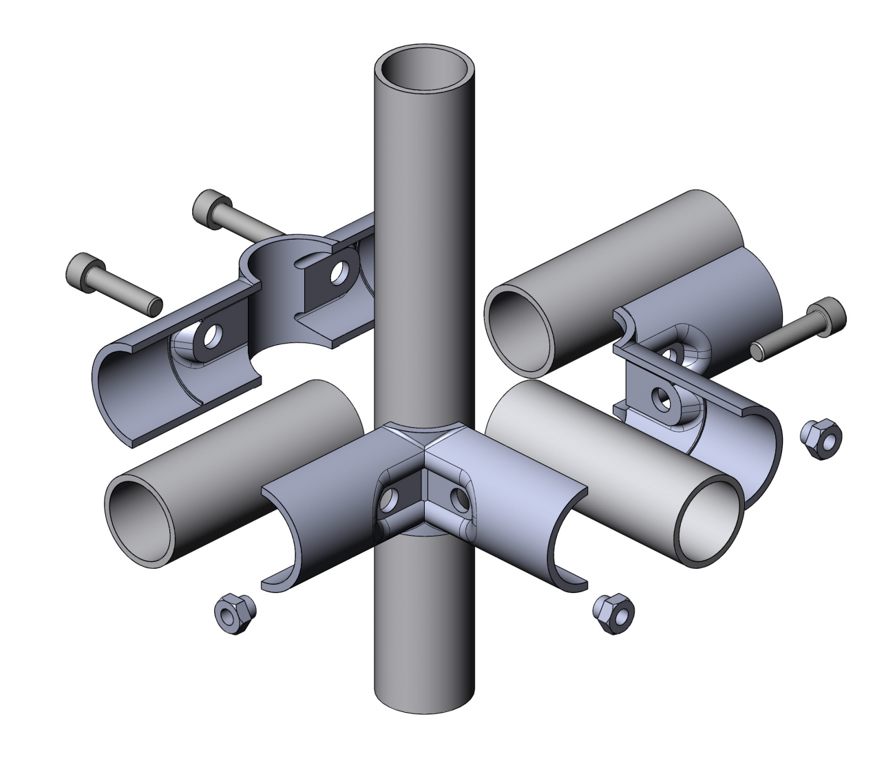 Verbinder 90° 3-fach | TecEnMa GmbH